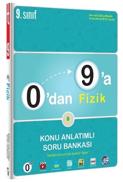 Tonguç Akademi 0'dan 9'a Fizik Konu Anlatımlı Soru Bankası
