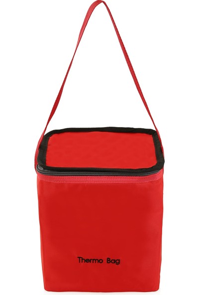 Thermo Bag In Dream Kırmızı Termal Korumalı Seyahat Çantası Alüminyum Folyo Destekli 8 Litre
