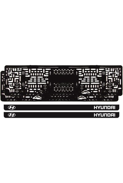 Ömr Dizayn Hediye Lazer Kesim -Hyundai Logolu- Takmatik Plakalık Ömr Dizayn Hediye Lazer Kesim -Hyundai Logolu- Takmatik Plakalık