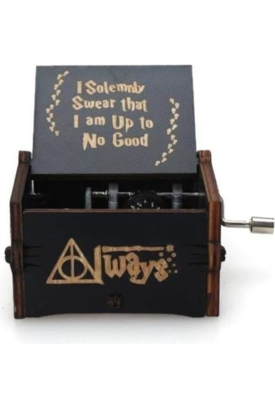 Hd Marketim Harry Potter Always Müzik Kutusu Ahşap Işlemeli Miniözel Tasarımı, Lazer Işlemesi Hd Marketim Harry Potter Always Müzik Kutusu Ahşap Işlemeli Miniözel Tasarımı, Lazer Işlemesi