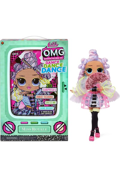 Lol Surprise Omg Dans Çok Gizli Bebekler Miss Royale 117841EUC
