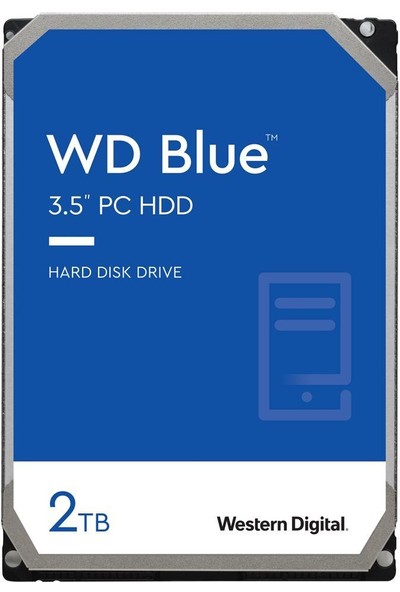 Wd Blue 3.5 Sata Iıı 6gb/s 256MB 2 Tb Hard Disk WD20EZBX Wd Blue 3.5 Sata Iıı 6gb/s 256MB 2 Tb Hard Disk WD20EZBX