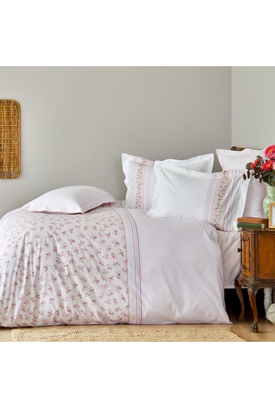 Karaca Home Glen Pembe %100 Pamuk Tek Kişilik Pike Takımı