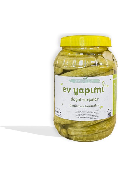 Budabenimolsun Gaziantep Acılı Acur Turşusu Ev Yapımı 1,8 lt