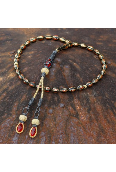 Tesbihcibaba Özel Tasarım Oltu Taşı Tesbih TB8310