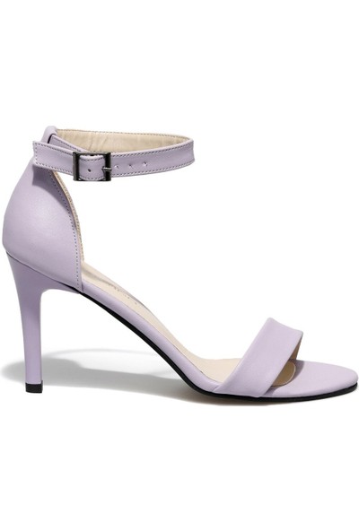Butigo Arya 1fx Lila Kadın Topuklu Ayakkabı