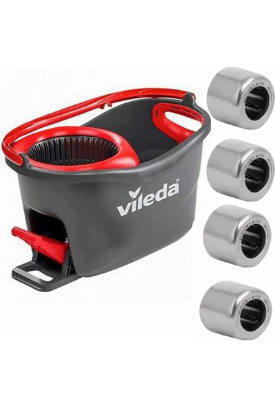 Photo Print Vileda Turbo Pedallı Cambaz Temizlik Kova Seti Tamir Rulmanı 8 Köşeli 4 Adet Photo Print Vileda Turbo Pedallı Cambaz Temizlik Kova Seti Tamir Rulmanı 8 Köşeli 4 Adet