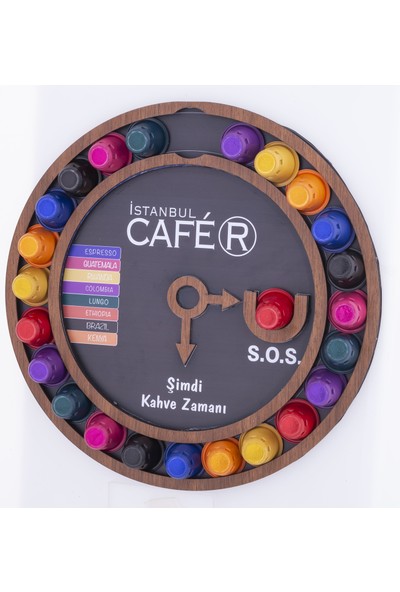 İstanbul Cafer Nespresso Uyumlu Kapsül Kahve 100'lü + Stand İstanbul Cafer Nespresso Uyumlu Kapsül Kahve 100'lü + Stand
