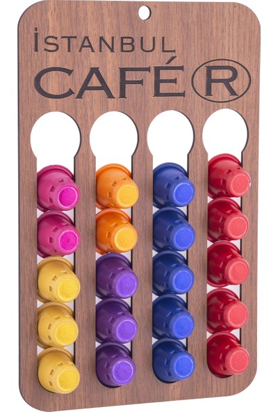 İstanbul Cafer Kahve Kapsülü 60'lı + Stand İstanbul Cafer Kahve Kapsülü 60'lı + Stand