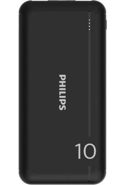 Philips Powerbank Ultra Compact 10000 Mah Dlp Seri DLP1810NB/62 Taşınabilir Çift USB Çıkışı Şarj Cihazı