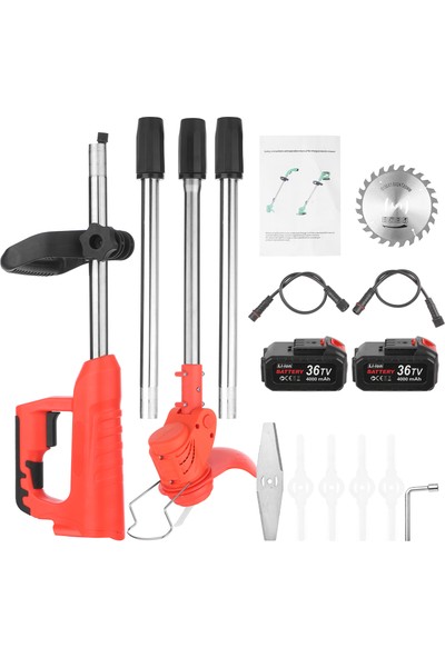 Kkmoon Akülü Kenar Kesme Makinesi 21V 2'li Pil (Yurt Dışından) Kkmoon Akülü Kenar Kesme Makinesi 21V 2'li Pil (Yurt Dışından)