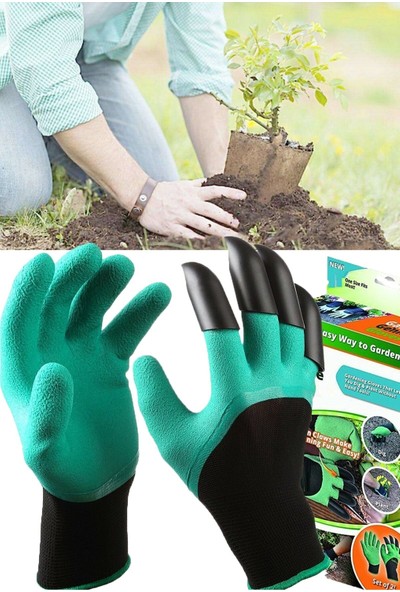 Mobee Pratik Koruyuculu Toprak Kazma Eldiveni