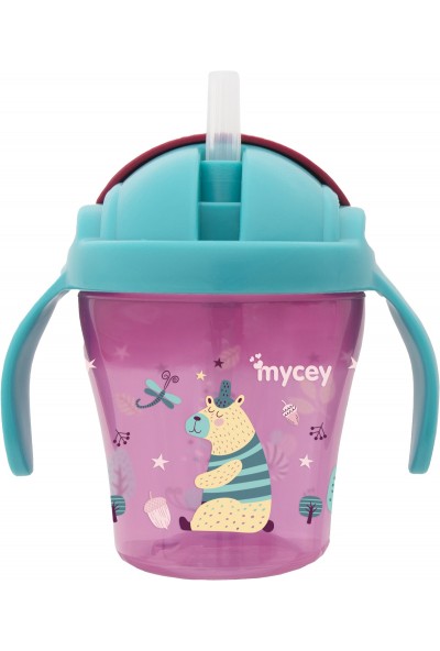 Mycey Pipetli Bardak Kız 200 ml