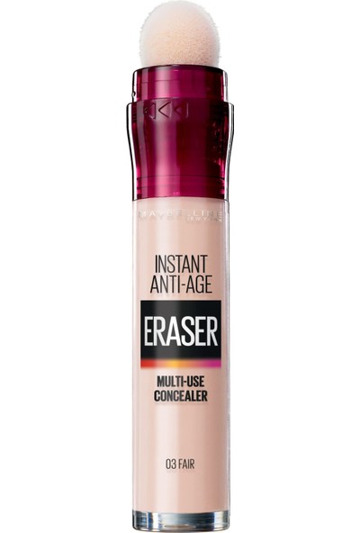 Maybelline Instant Anti-Age Eraser Multi-Use Concealer 03 Fair 6.8ml Maybelline Instant Anti-Age Eraser Multi-Use Concealer 03 Fair 6.8ml