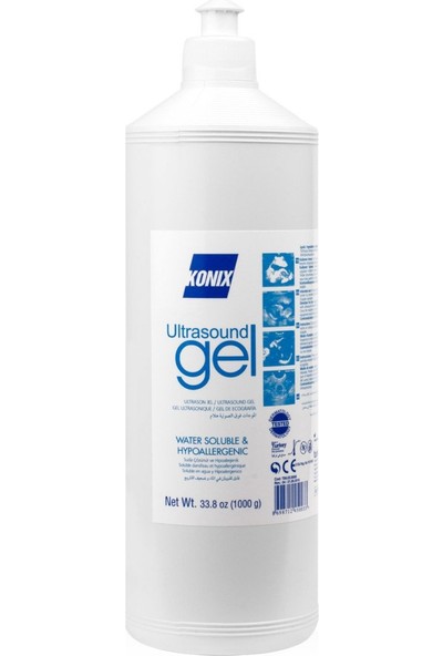 Konix 1 Lt Konix Ultrason-Ekg-Epilasyon Jeli Konix 1 Lt Konix Ultrason-Ekg-Epilasyon Jeli