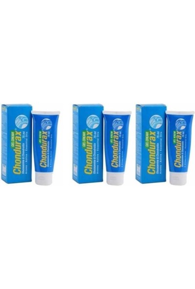 Chondurax Glucosamine Chondroitin Jel Krem 75ML 3'lü Paket Chondurax Glucosamine Chondroitin Jel Krem 75ML 3'lü Paket