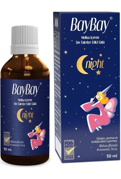 Baybay Melisa Özlü Damla 50 ml Baybay Melisa Özlü Damla 50 ml