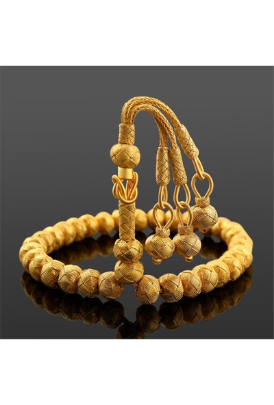 Tesbihcibaba Trabzon Işi El Örmesi Gümüş Tesbih TB1800