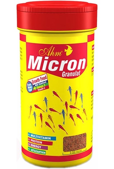 AHM Micron Granul Yavru Yemi 100 ml