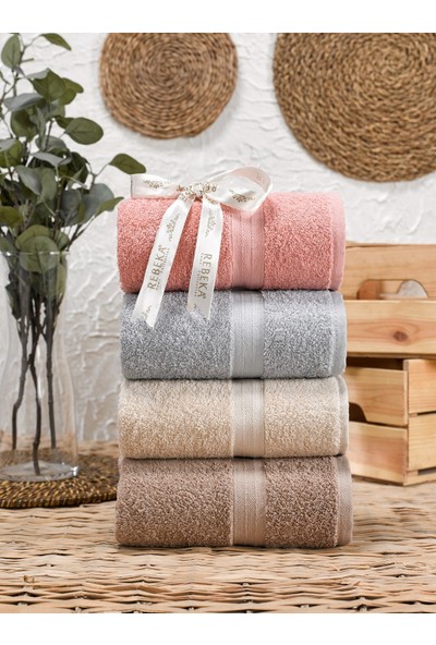 Şilay Home Şilay Rainbow 4'lü Havlu Seti 50X90 Pamuk Şilay Home Şilay Rainbow 4'lü Havlu Seti 50X90 Pamuk