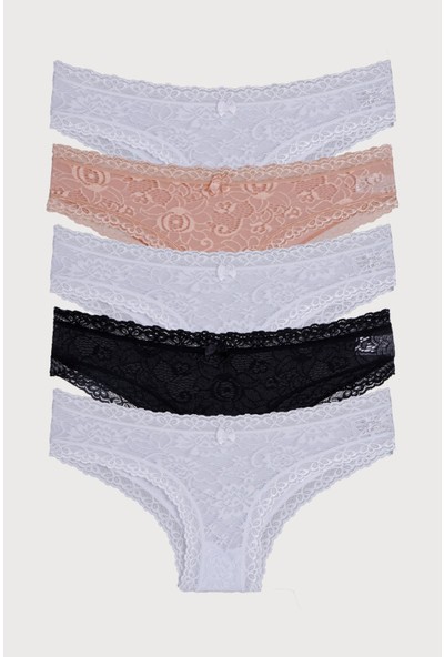 Nicoletta Mıxcolor Kadın Külot 5'li Paket Brazillian Nicoletta Mıxcolor Kadın Külot 5'li Paket Brazillian