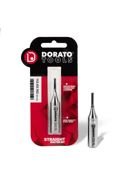 Dorato 2 Ağızlı Karbür Cnc, Freze Ucu Dorato 2 Ağızlı Karbür Cnc, Freze Ucu