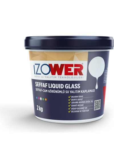 Izower Şeffaf Su Yalıtımı 2 kg