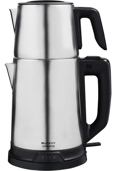 Sunny Orkestra Elektrikli Çay Makinesi - Inox