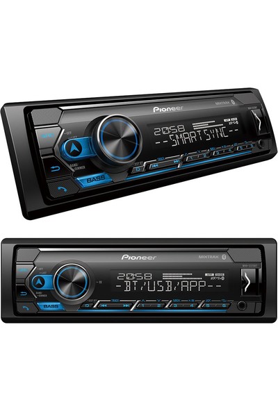 Pioneer MVH-S325BT Usb-Fm-Aux-Bluetooth 4X50 W Mekaniksiz Oto Teyp