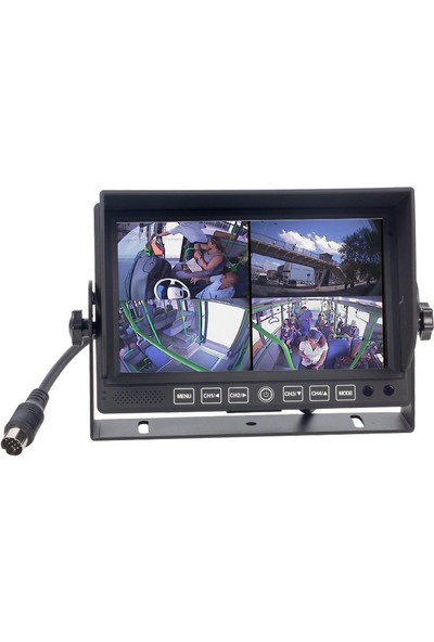 Powermaster Dokunmatik Tuş Takım Quad 4 Yollu (4 E Bölünebilen 7'' Ekran) Araç Monitör Powermaster Dokunmatik Tuş Takım Quad 4 Yollu (4 E Bölünebilen 7'' Ekran) Araç Monitör