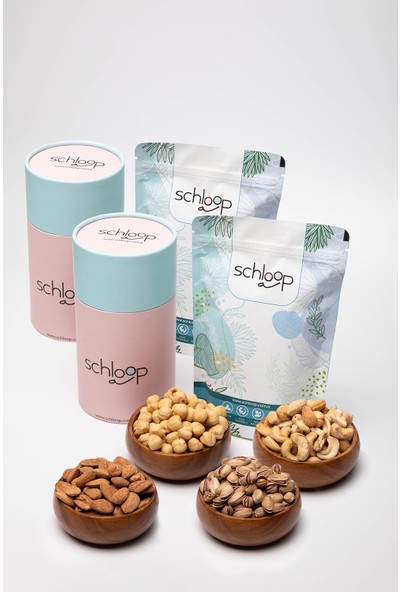 Schloop Orijinal Kallavi Kuruyemiş Paketi 1600 Gram Schloop Orijinal Kallavi Kuruyemiş Paketi 1600 Gram