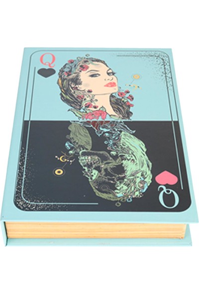Cetinaccessories Queen Tasarım Kitap Kutu Cetinaccessories Queen Tasarım Kitap Kutu