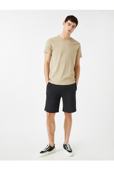 Koton Erkek Cepli Sort Normal Bel Basic Koton Erkek Cepli Sort Normal Bel Basic