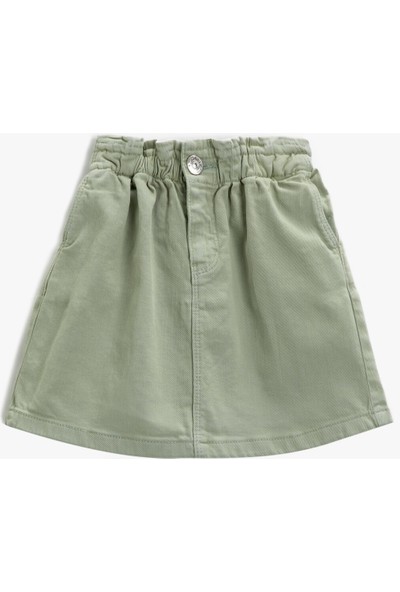Koton Kids Jean Etek Mini Pamuklu