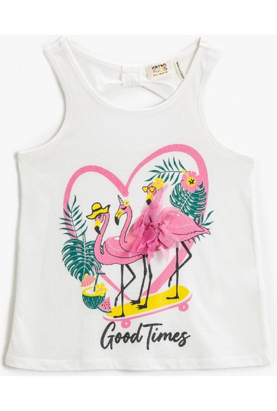 Koton Kids Baskılı Atlet Pamuklu