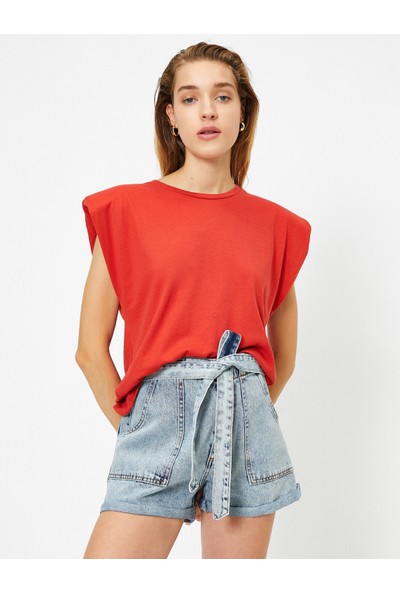 Koton Kadın Pamuklu Vatkalı Atlet