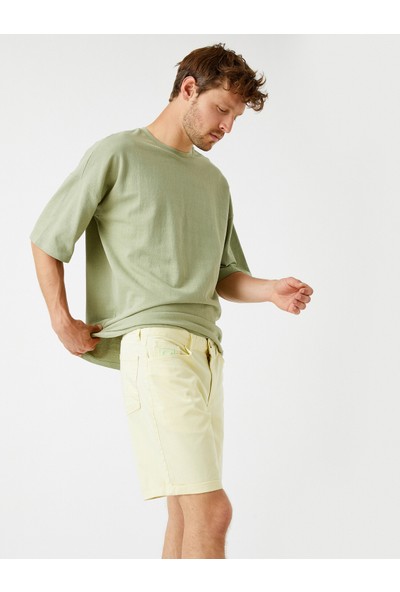 Koton Pocket Detailed Shorts Cotton Koton Pocket Detailed Shorts Cotton