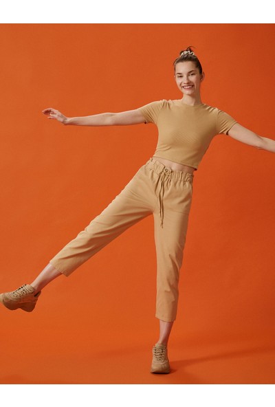 Koton Kadın Cigarette Pantolon Pamuklu