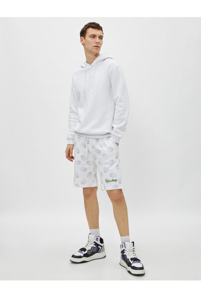 Koton Erkek Rick and Morty Şort Lisanslı Pamuklu