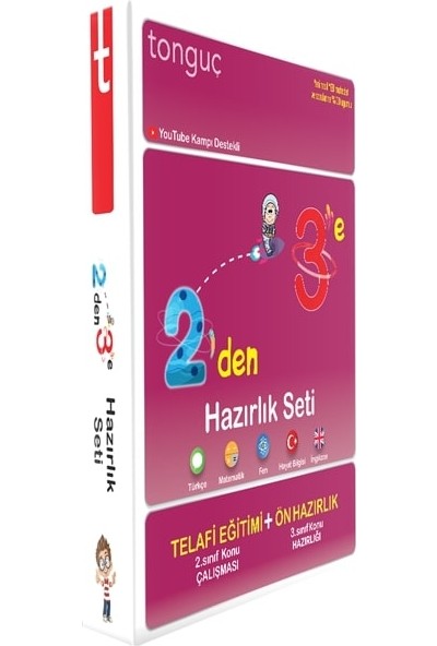 Tonguç Akademi Yayınları 2 Den 3 E Hazırlık Seti