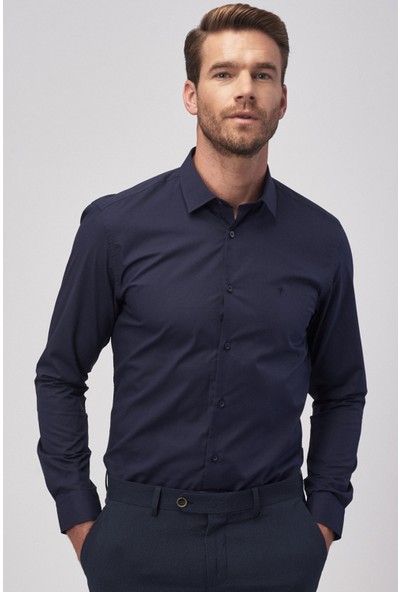 ALTINYILDIZ CLASSICS Tailored Slim Fit Klasik Yaka Gömlek ALTINYILDIZ CLASSICS Tailored Slim Fit Klasik Yaka Gömlek