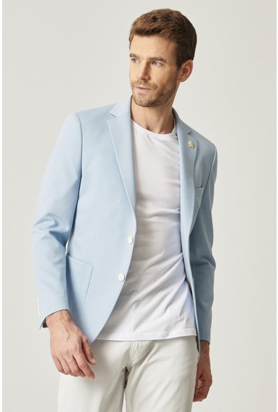 Altınyıldız Classics Slim Fit Desenli Ceket