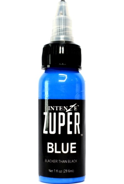 Skygo Mavi Dövme Boyası Intenze Zuper Blue 1 Oz - 30 ml