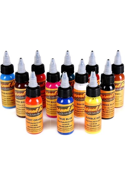 Skygo Dövme Boyası Seti 12 Adet Renk 30 ml - 1oz (Profesyonel Dövme Boyası Seti) Skygo Dövme Boyası Seti 12 Adet Renk 30 ml - 1oz (Profesyonel Dövme Boyası Seti)