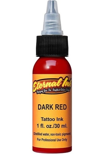 Skygo Koyu Kırmızı Dövme Boyası Eternal 30 ml