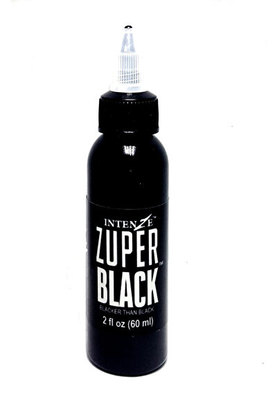 Skygo Koyu Siyah Intenze Zuper Black Dövme Boyası 60 ml - 2 Oz.
