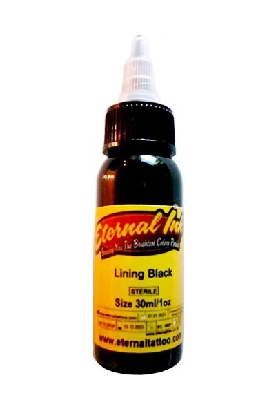 Skygo Siyah Dövme Boyası Eternal 1 Oz - 30 ml