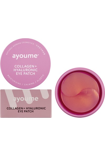 Ayoume Kolajen + Hyaluronik Göz Maskesi - Collagen + Hyaluronic Eye Patch 1.4g x 60 Adet Ayoume Kolajen + Hyaluronik Göz Maskesi - Collagen + Hyaluronic Eye Patch 1.4g x 60 Adet