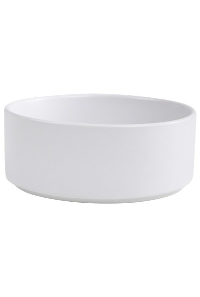 Qualife Seramik Kedi Su Kasesi-Beyaz (Yurt Dışından)