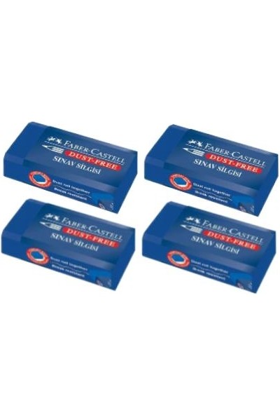 Faber-Castell Sınav Silgisi 4'lü